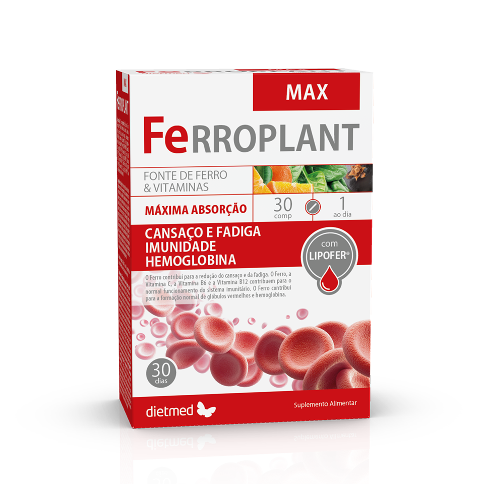 Ferroplant Max DietMed N.30 tab. - Ąžuolyno vaistinė